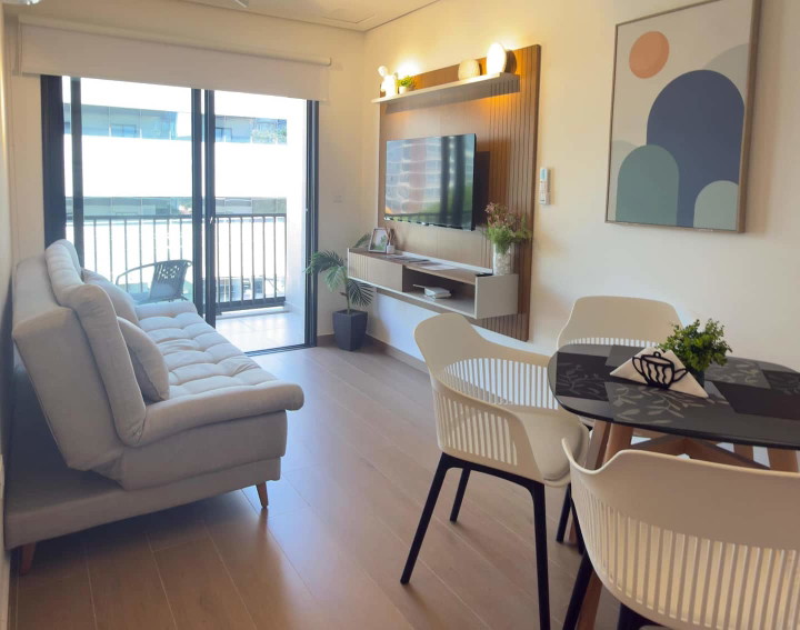 201 Apartment With Living Room Opposite Shopping Del Sol - Paraguay