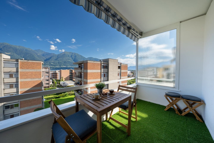 Renovierte Seeblick-wohnung | 5. Stock & Klima - Locarno