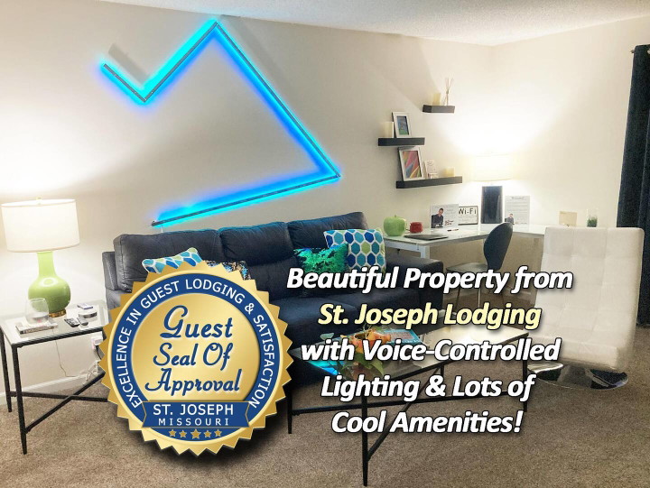 Beautiful 2-bedroom Lodging With Awesome Amenities - Saint Joseph, MO