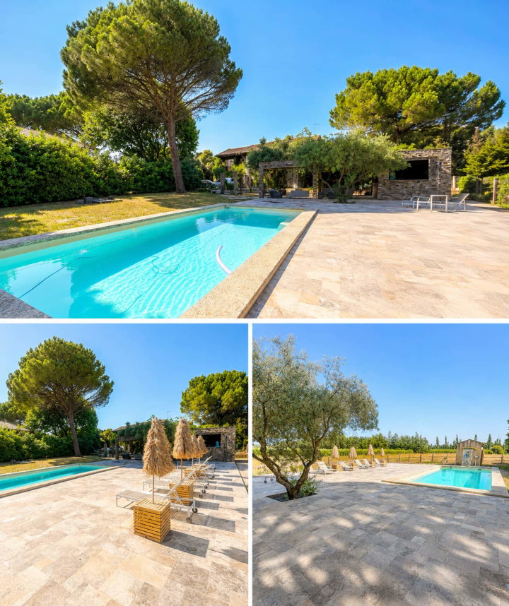 Mas Familial Près Davignon Piscine Et Jacuzzi - Beaucaire