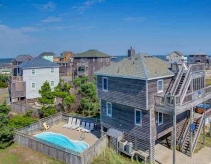 Oceanside Home On Cape Hatteras Pool/hot Tub - Rodanthe, NC