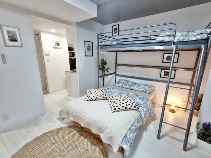 Shinapt Yamabuki-cho, @C502shinapt Yamabuki-cho, 4 Minutes On Foot From Edogawabashi Station, Double Bedroom B. - Ginza