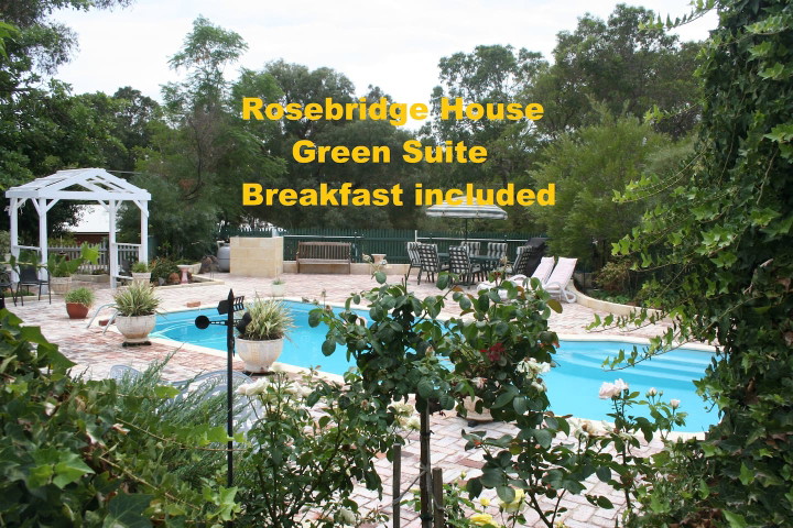 Rosebridge Luxury B&b Adult Retreat- Green Suite - Mundaring