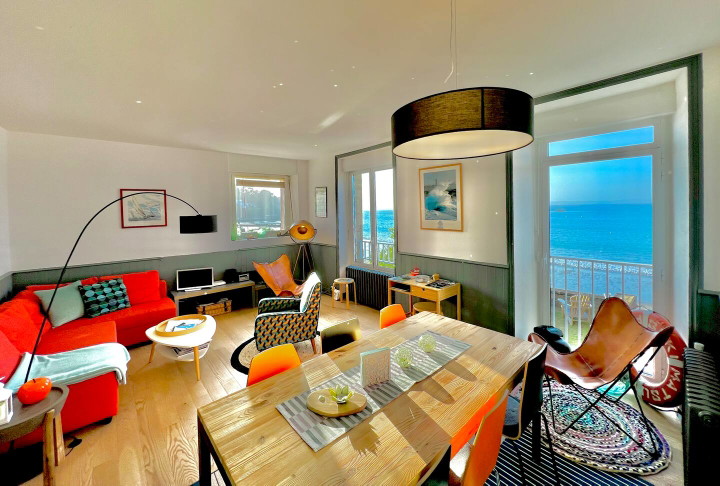 Apmt 3pc Sur La Plage! Grand Confort, Vue Mer 5/7p - Douarnenez