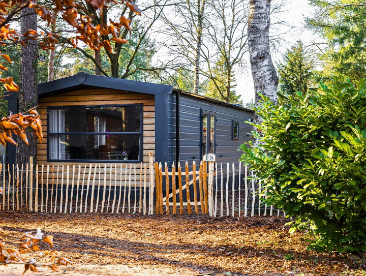 Chalet Met 3 Slaapkamers In Bosrijke Omgeving - Epe