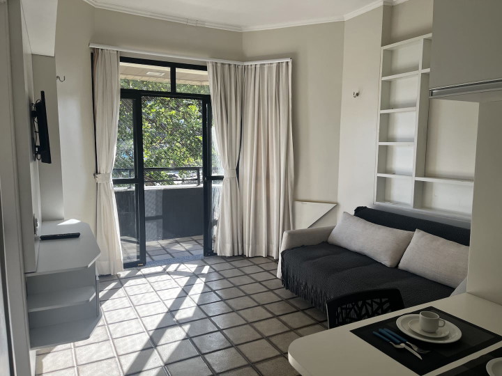 Flat Na Beira Mar Com Excelente Localização - Fortaleza