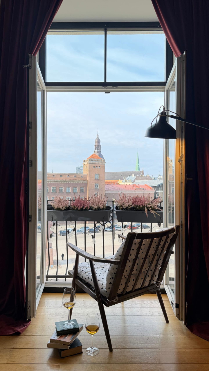 Appartement Avec Vue Sur Le Coucher Du Soleil Dans La Vieille Ville - Riga