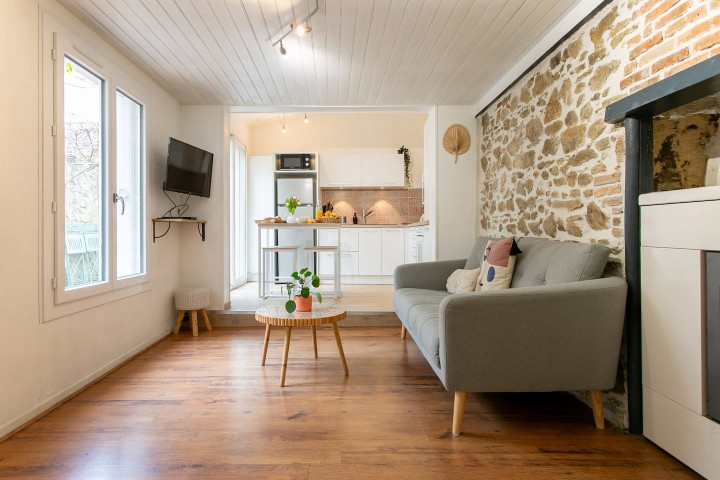 Anatole - Charming House, Private Courtyard - La Roche-sur-Yon