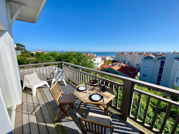 Arcachon Appartement 3 Pièces Vue Mer - Arcachon
