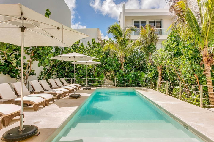 Beach Club Et 5 Piscines Sur Le Toit Avec Jacuzzi Privatif - Akumal