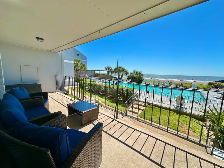 Tokyo's Private Terrace|ocean View| Walk To Beach| - Galveston, TX