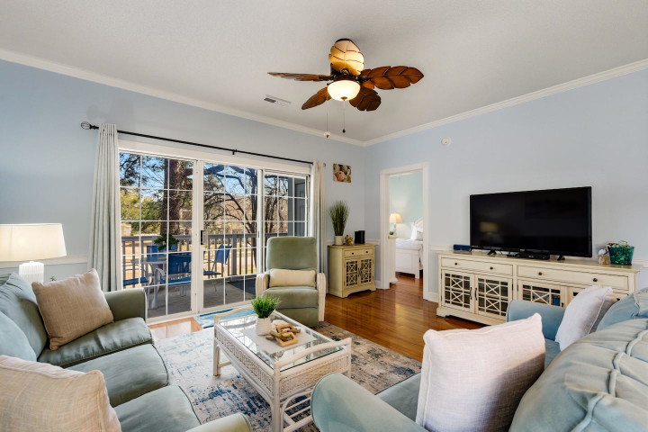 Sunny Coastal Getaway | Balcony Views & Pool - South Carolina
