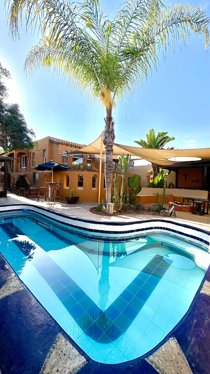 Mexican Houseprivate Pool+fire Pitbig Backyard - Ensenada