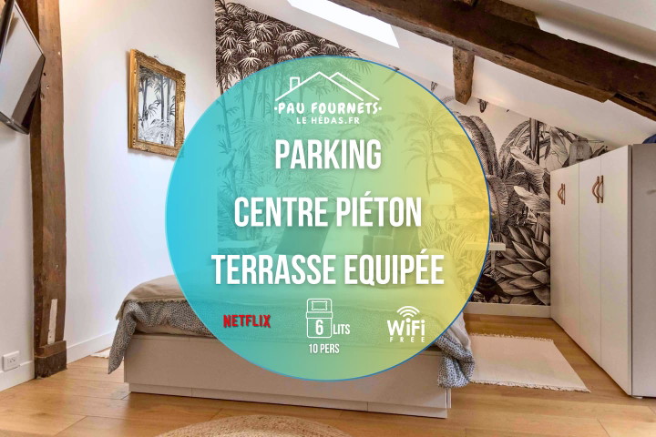 Two-bedroom Apartment, Fournets 1+2 · Great House & Apartment  City Center  Parking - Pau