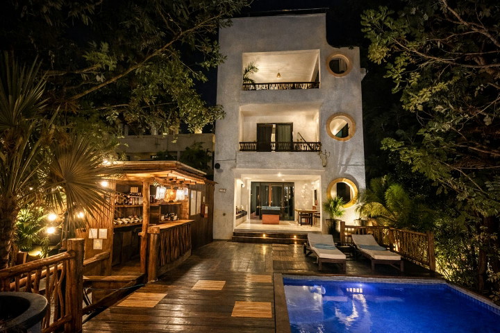 Casa Ik (Antes Casa Hx) Casa Para Grupos De 20 - Isla Holbox