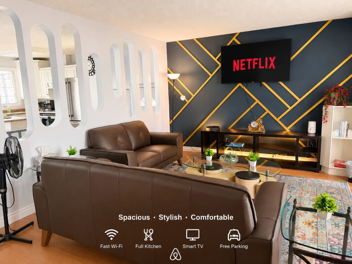 3bd+den Home | King Bed| Game Room | Wem | 20 Mins - Edmonton, Canada