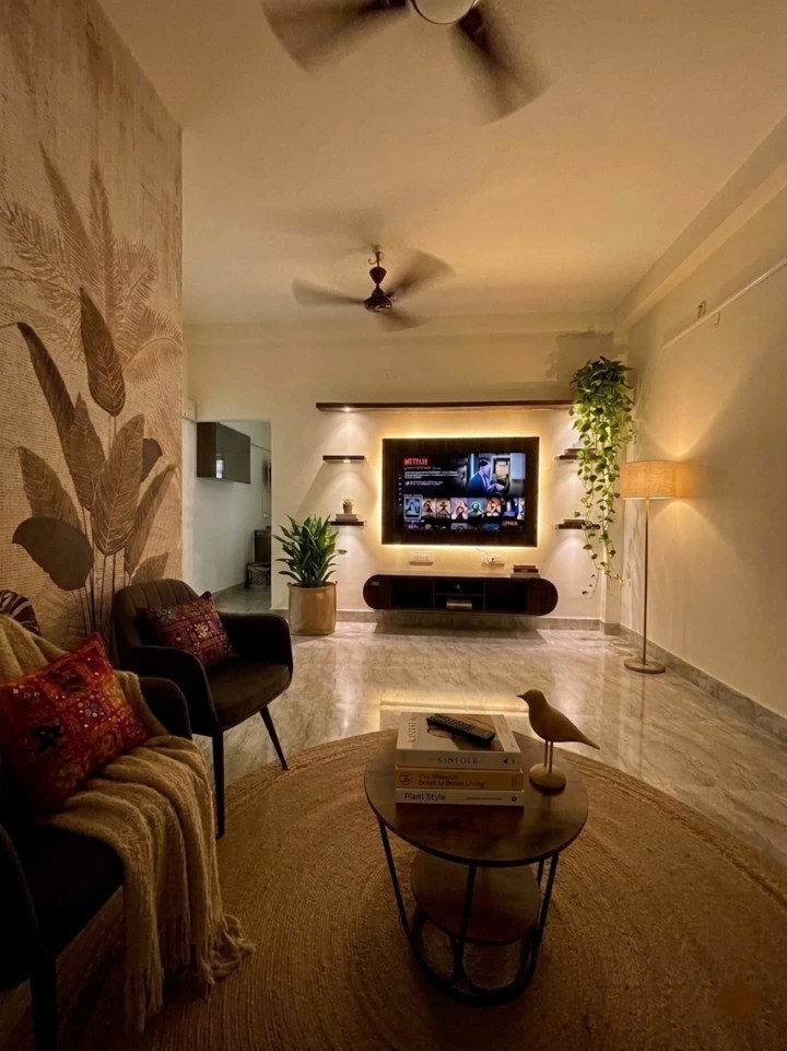 Coconut Hideaway | Kids Loft & Cozy Tropical 2bhk - Ranchi