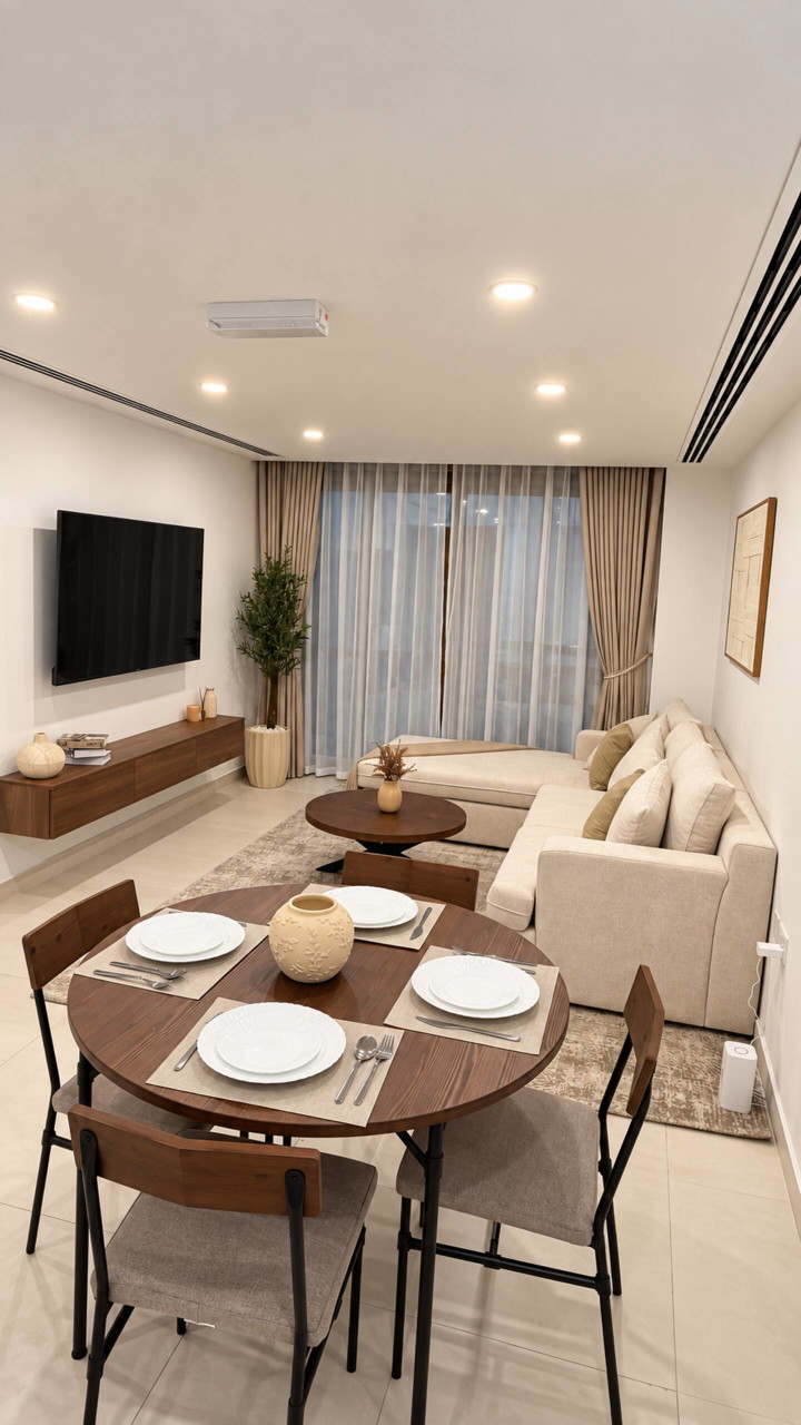 Elegant & Modern 2br Apt Muscat Dt - Oman