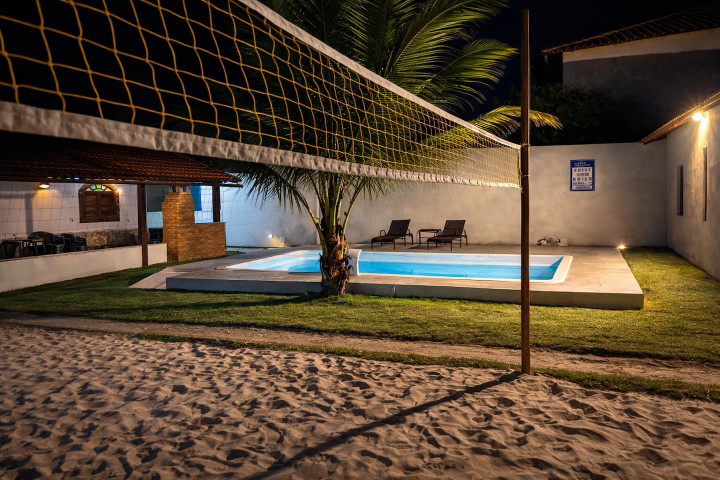 House With Swimming Pool, Air Conditioning And Beach Football  Beach 500m - Cabo Frio