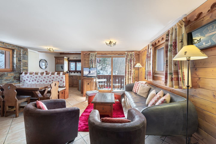 Bright Duplex Skiing At Your Feet With Pool Access - Méribel