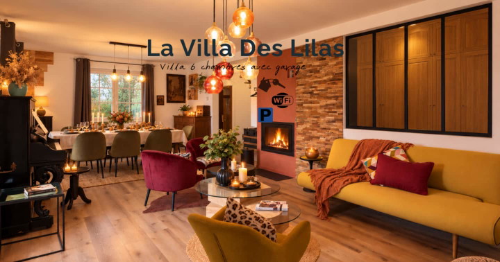La Villa Des Lilas 180 M² 6 Chambres Piano - Marmoutier