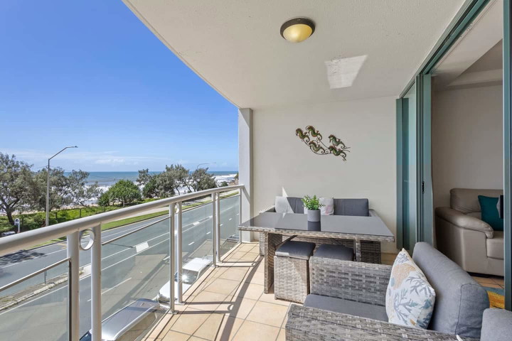 Beachside Two Bedroom Ocean View Apartment - Sunshine Coast Queensland, Australia