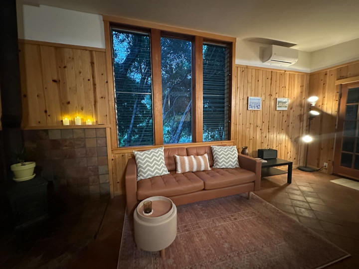 Tranquil Redwood Cabin At Ojala W/ Private Hot Tub - オーハイ, CA