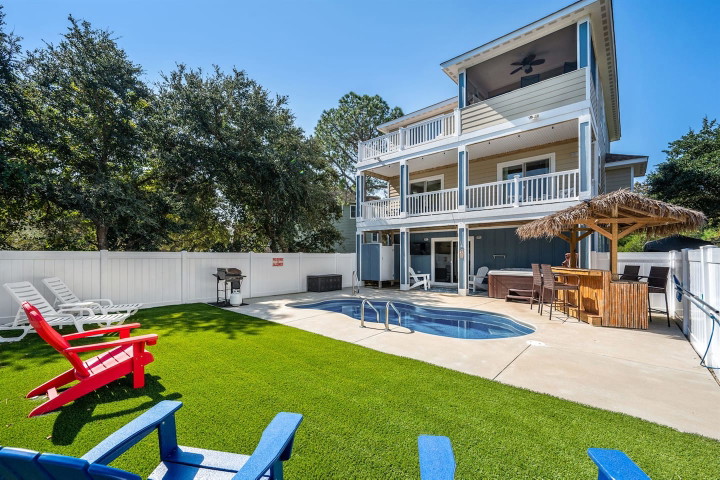 Oceanside,pool,spa,pinball,7minwalk2beach&sound New - Corolla, NC