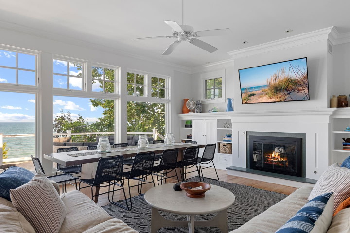 Breathtaking Home On Lake Mi W Priv Beach & Views - New Buffalo, MI