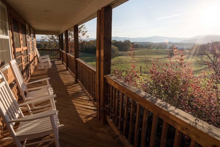 Wild West Cabin W/stunning Views, Horseback Rides! - Stanley, VA