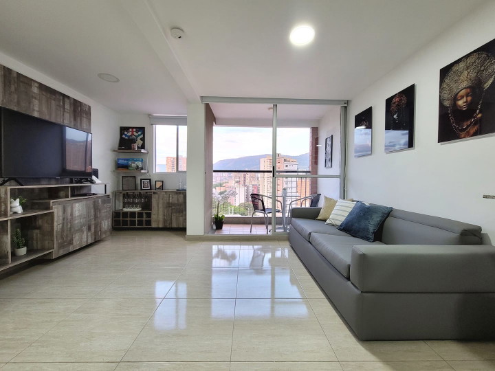 Modern 2/2 Apartment In Sabaneta With City View - Envigado