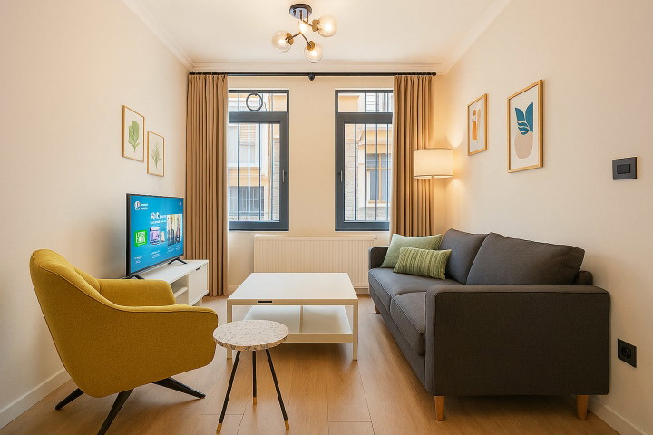 Chromatic Escape Cozy 2br Flat In ŞIşli - Estambul