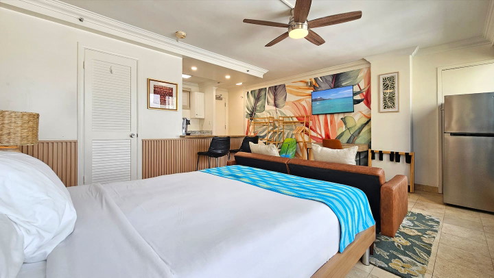 Wg 521 | Oahu Island Getaway For 3 W/ Kitchen & Ac - Hawaii