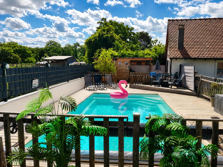Maisonnette Avec Piscine Près Deuropa-park - Alsacia