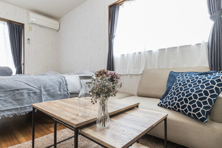 [10 Minutes To Shinjuku Station/7 Minutes To Shibuya Station/3-minute Walk From Shimokitazawa Station] Semi-double Bed For 4 People - Shinagawa Station