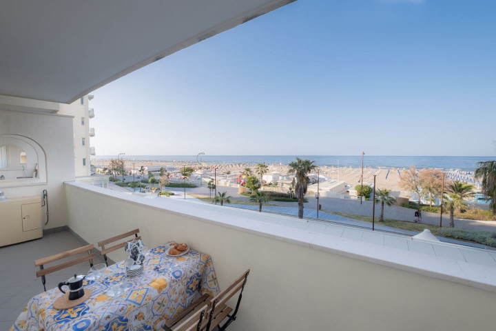 -Brezza Di Mare- Front Sea View, Parking Space - Rímini