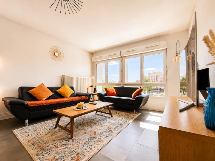 Nancy-brabois - 2 Chambres - Parking - Fitness - Nancy