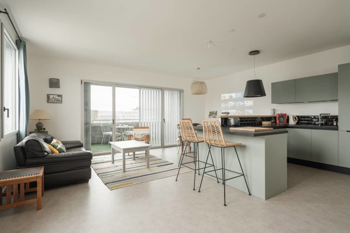 Bel Appartement 80m² - 2 Parkings - ÎLe De Nantes - Nantes