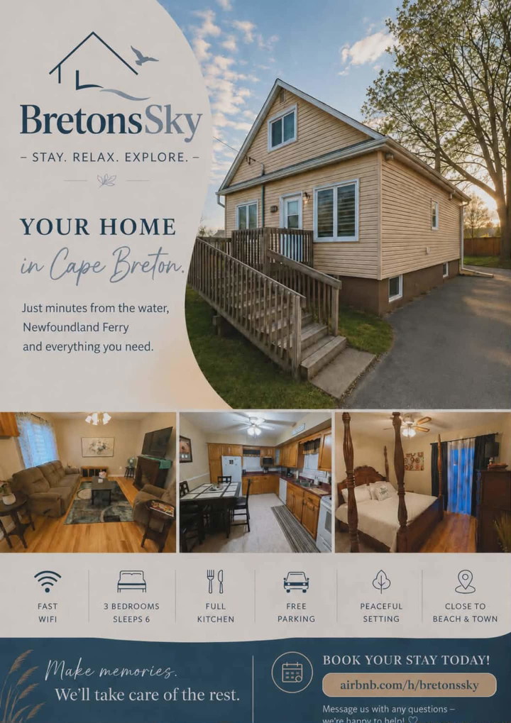 Spacious, Clean, 3 Bedroom Apartment. - Nova Scotia