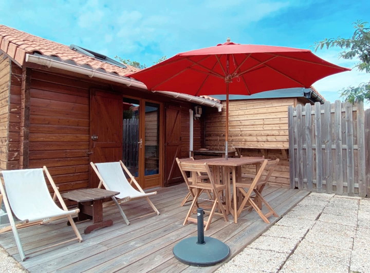 Très Joli Chalet 4 Pers La Hume Avec Clim - Gujan-Mestras
