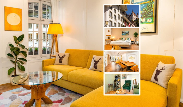 120m² Private Old Town Loft | Golden-castle Loft - Thun
