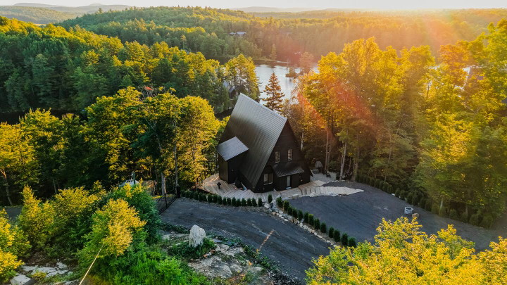 A-frame Onyx: Dôme, Spa, Sauna And Lake - Rawdon