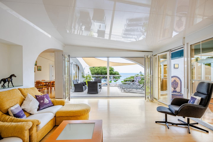 Fantástica Villa Frente Al Mar Mediterráneo, A 1 Minuto De La Playa! - Moraira