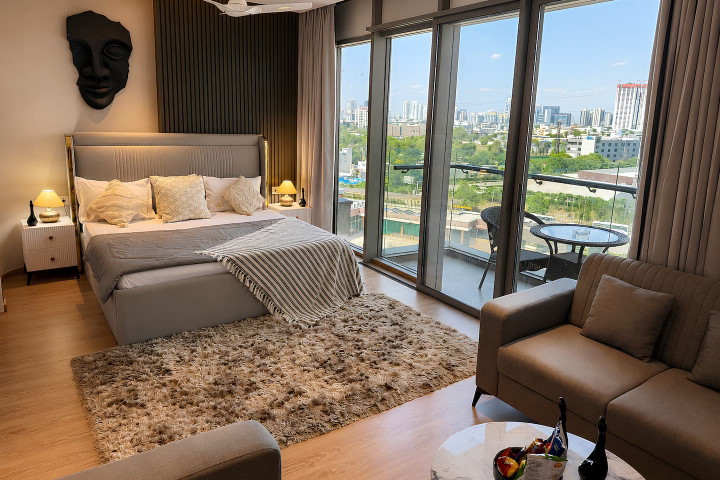Casa Elara&nbsp;-&nbsp;Studio De Luxe Avec Piscine, Netflix Et Salle De Sport - Gurgaon