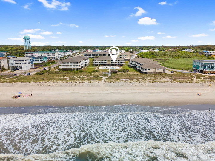 Southern Shores, Oak Island Oceanfront With Pool, - Oak Island, NC