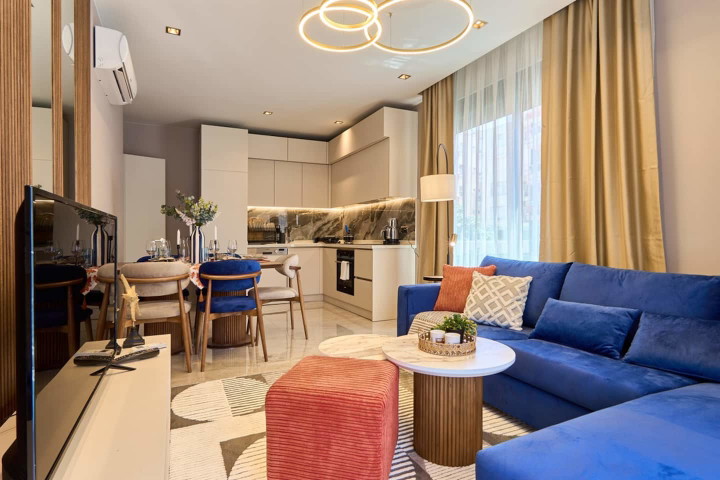 Alanya Merkez | Plaja 120 M | Lüks 2+1 - Alanya