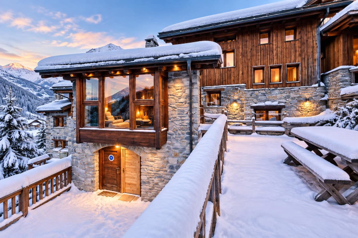 Le Chalet De Famille Xixᵉ 15 Pers Courchevel - La Tania