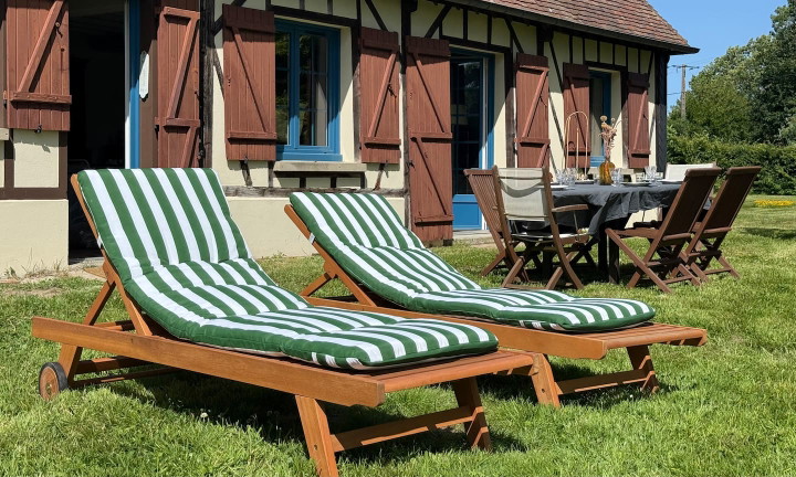 Grande Longère Chic Et Déco, Immense Jardin - Bernay