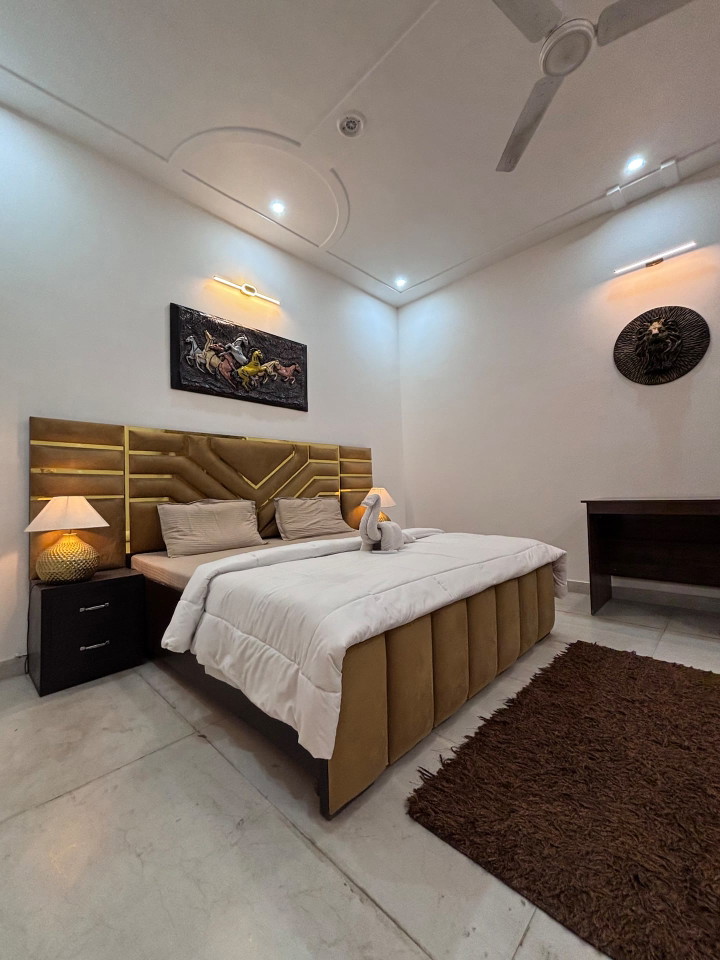 Terminal Stay- 1lux Bedroom Shared Living, Kitchen - Meerut