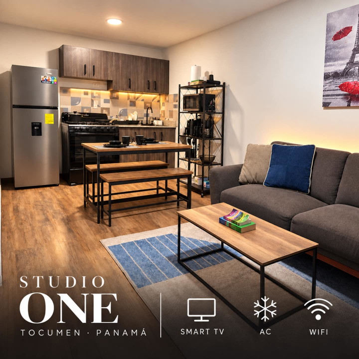Smart Aparta Studio  Airport 10 Min  Near Mall - Panama City